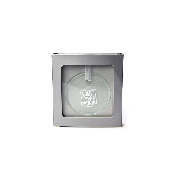 Timbers Army Crest Glass Ornament – No Pity Originals
